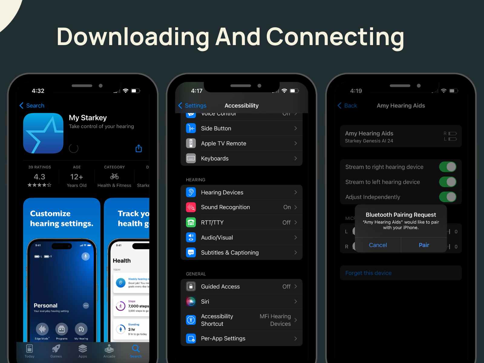 How to Pair, Use and Customize The MyStarkey App